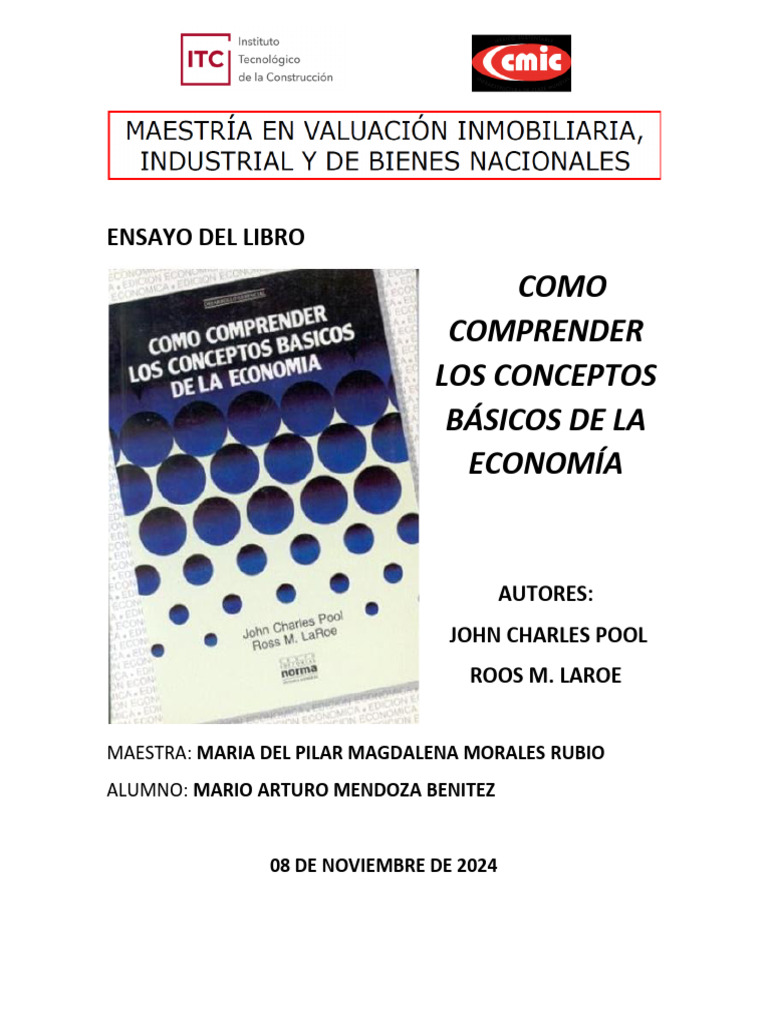 ++Como Comprender los Conceptos Básicos de la Economía | PDF | Mercado ... ++Como Comprender los Conceptos Básicos de la Economía | PDF | Mercado ...