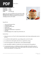 Sally's Blueberry Muffins Recipe | PDF | Muffin | Baking