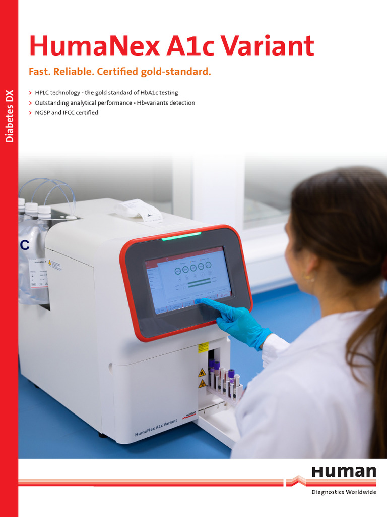 Flyer HumaNex A1c Variant EN | PDF | Glycated Hemoglobin | Diabetes