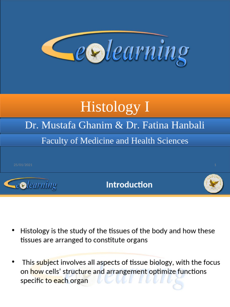 Histology Study Guide | PDF | Fixation (Histology) | Histology