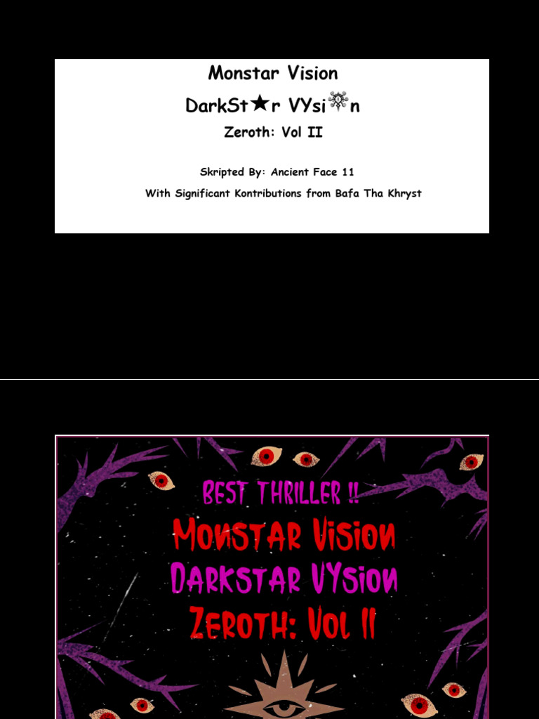 DarkStar Vision: Unleashing Primal Chaos | PDF | Jinn | Yin And Yang