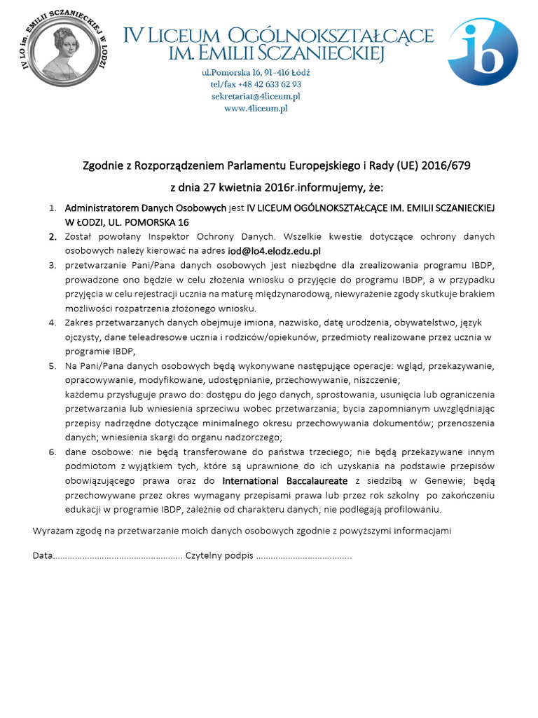 deklaracja IB_2022 | PDF