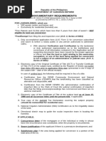 DENR Sample Forms | PDF