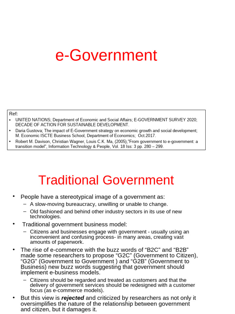 lecture-7_27-4-2024 | PDF | E Government | Government