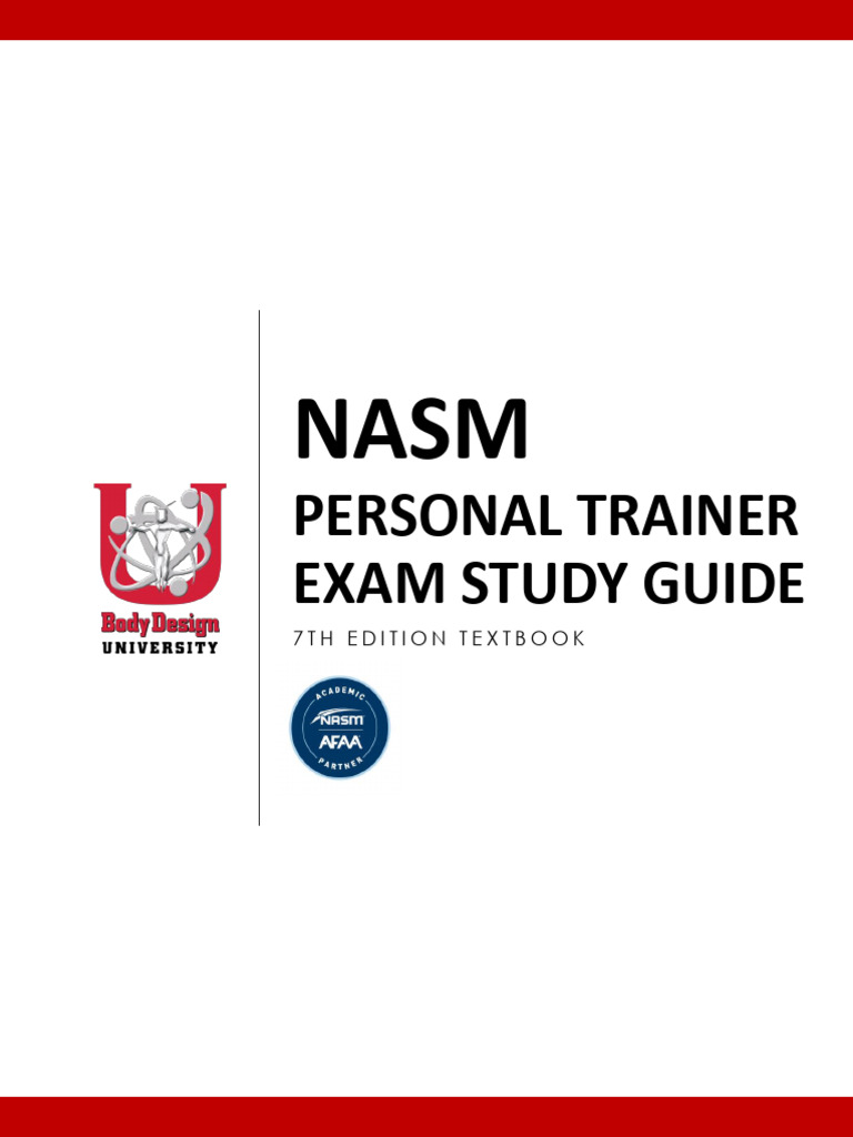 Body design University NASM Exam Guide | PDF | Strength Training | Anatomical Terms Of Motion