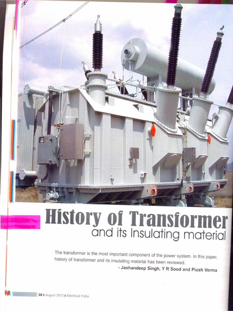 Transformer History | PDF