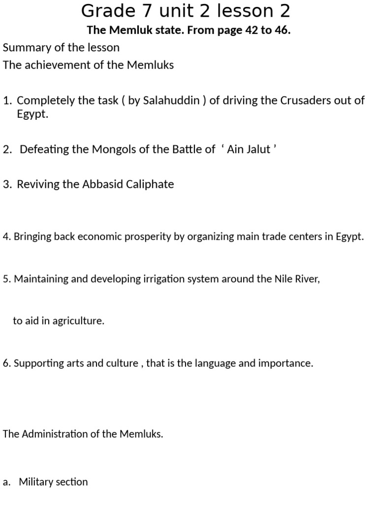 Grade 7 Unit 2 Lesson 2 | PDF