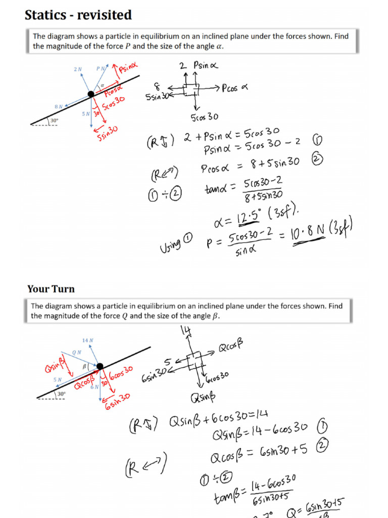 6 Friction 2 - Statics 9.1.20 | PDF