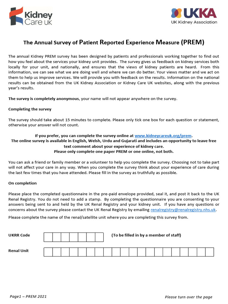 PREM Paper 2021 Final | PDF | Hemodialysis | Kidney