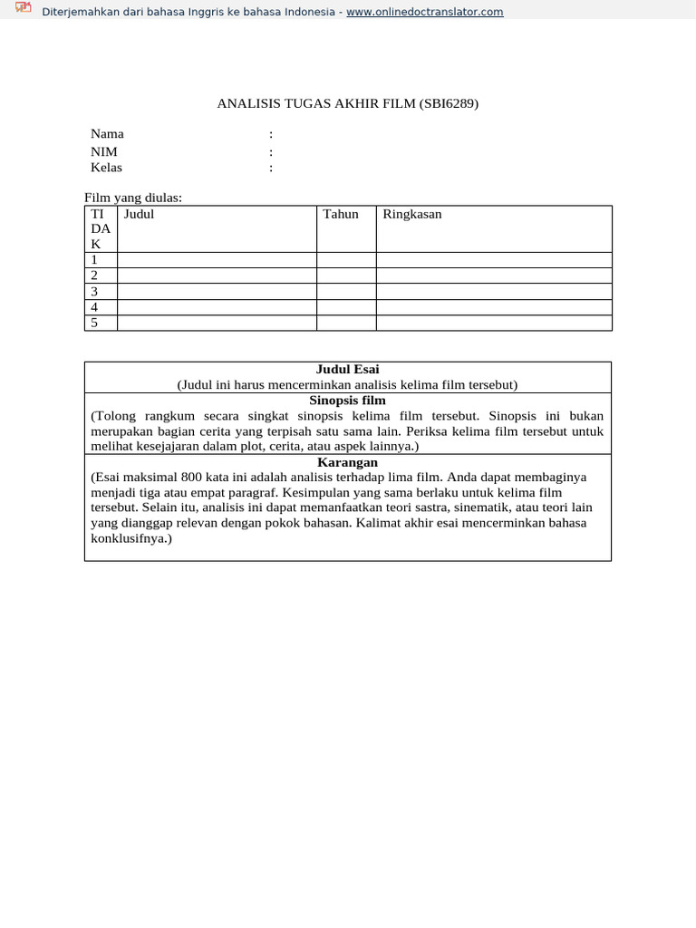 Analisis Film tentang Penduduk Asli Amerika | PDF