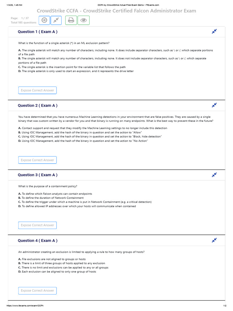 CrowdStrike Actual Falcon | PDF | Computer Science | Computing