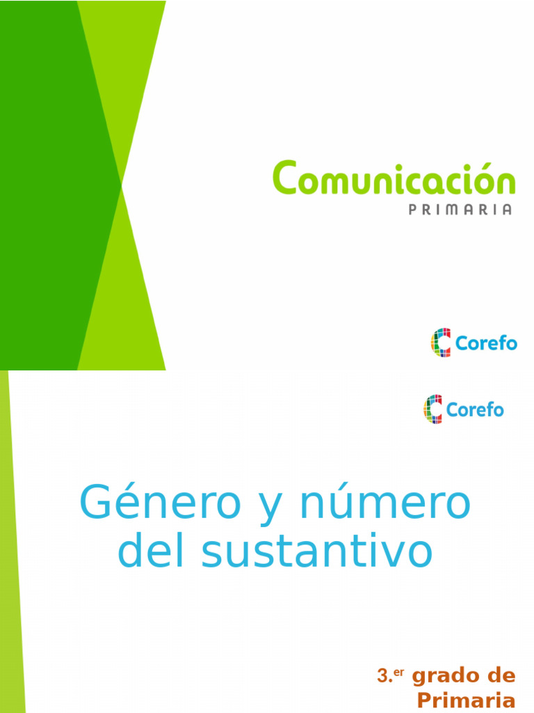 Género y Número en Sustantivos | PDF