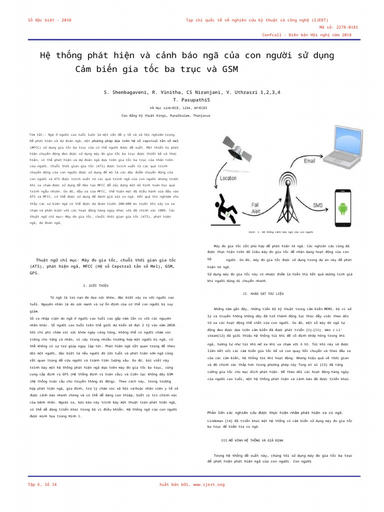 Human Fall Detection And Alert System Using Tri Axial Acclerometter And Gsm Pdf