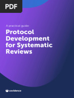 Protocol To Be Registered With PROSPERO | PDF