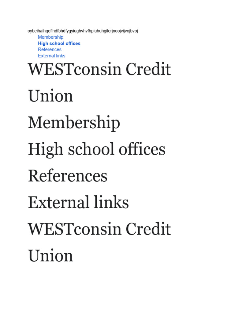 asqw | PDF | Mutual Organization | Wisconsin