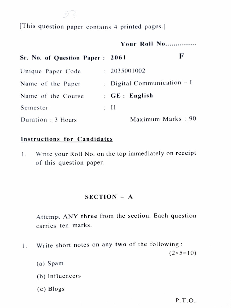 Digital Communication Pyq | PDF