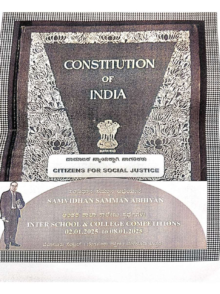 Samvidhan Samman Abhiyan | PDF