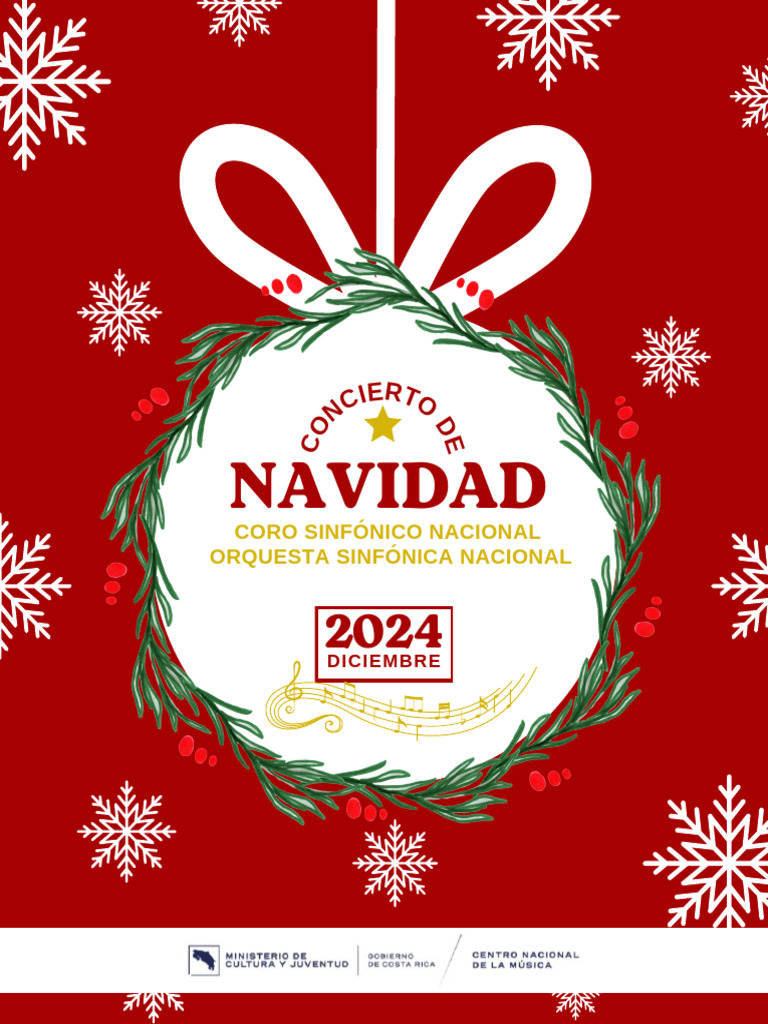 Programa Navideno 2024 CSN - OSN | PDF | Adoración Cristiana Y Liturgia