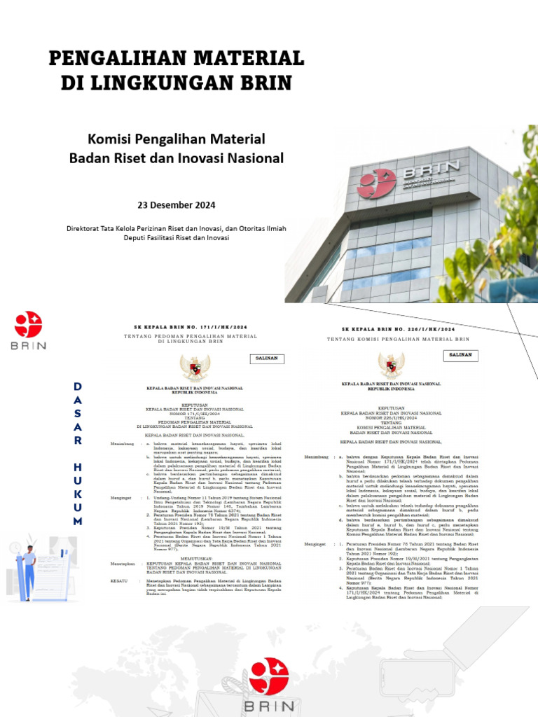 Pengalihan Material Di Lingkungan Brin | PDF