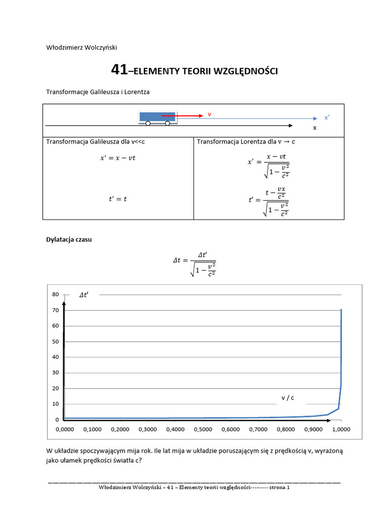 41-Elementy Teorii Wzglednosci | PDF