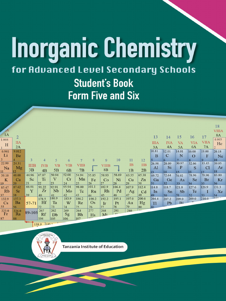 Inorganic Chemistry | PDF | Periodic Table | Chemical Elements