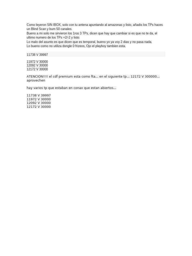 Codificar TV Satelital | PDF
