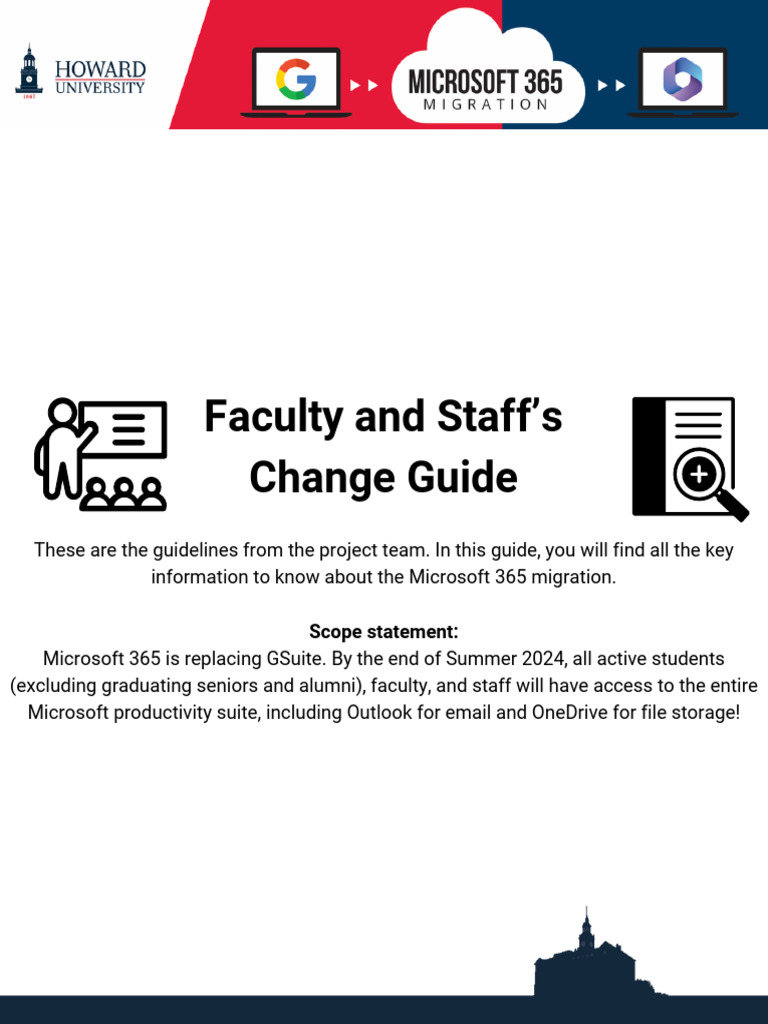 M365 Change Guide For Faculty&Staff - Final | PDF | Mobile App | Gmail