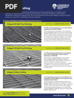 Lionweld Kennedy Grating Standards Guide | PDF