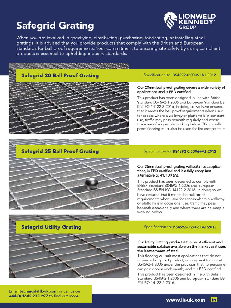 Safegrid Ball Proof Flyer | PDF