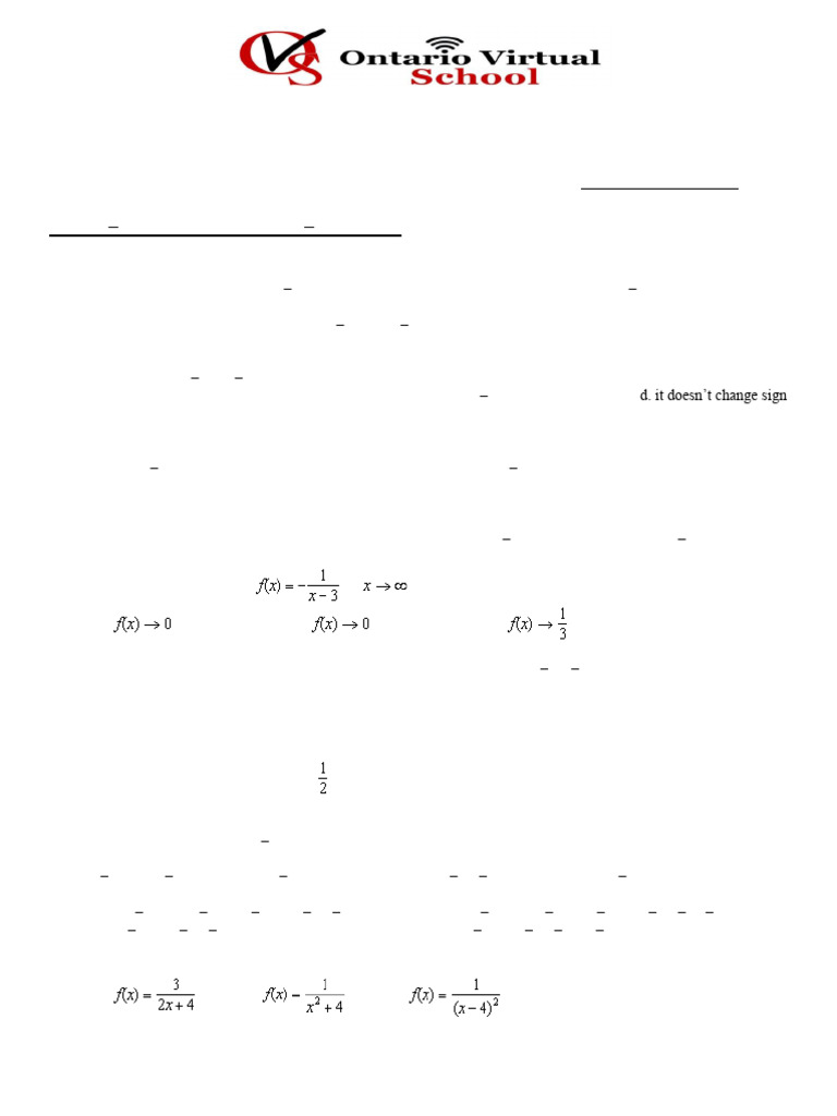 Unit 1 Practice Test Pdf Function Mathematics Polynomial