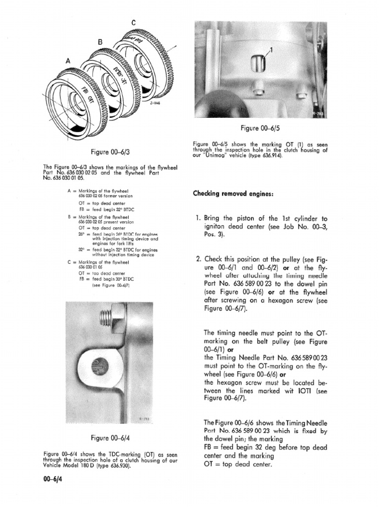 Timing Marks Om636 | PDF