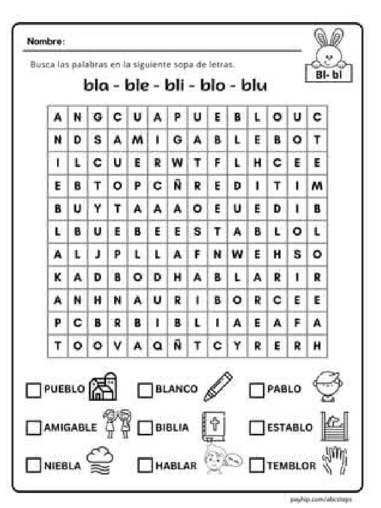 crucigrama letras trabadas | PDF