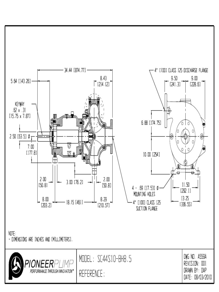 Sc44s10 Bh85 a559a Bs Drawing | PDF