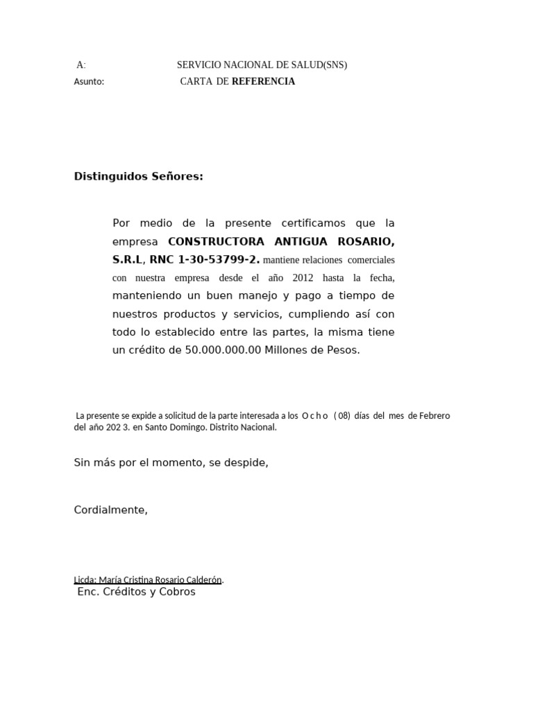 Carta Luis Felipe | PDF