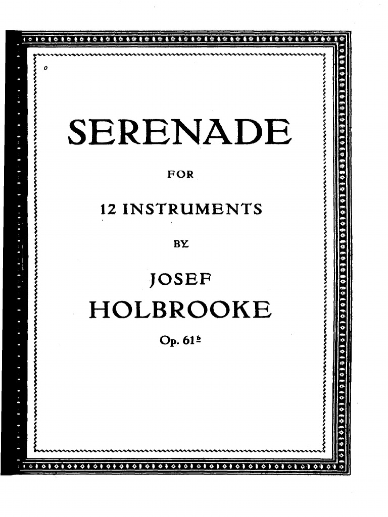 Serenade | PDF