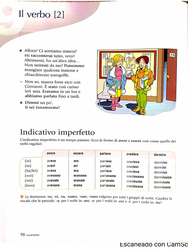 Imperfetto | PDF