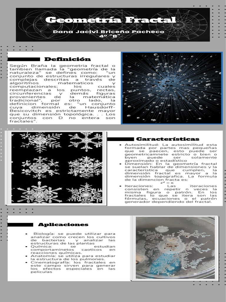 Introducción a la Geometría Fractal | PDF | Fractal | Geometría