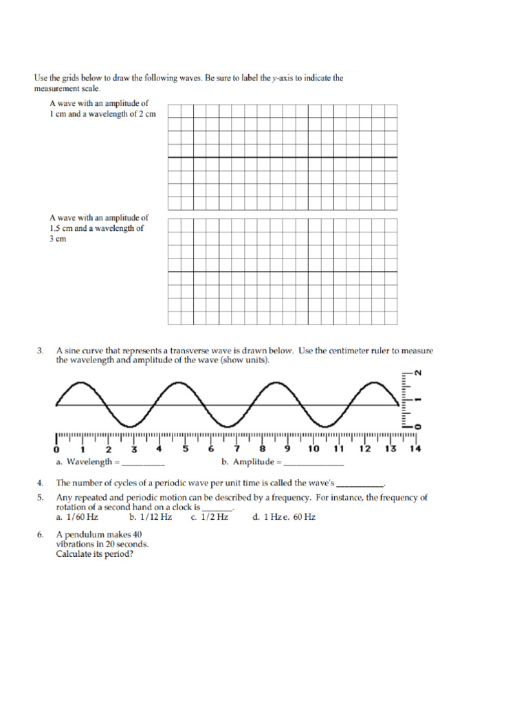 Waves PRactice | PDF