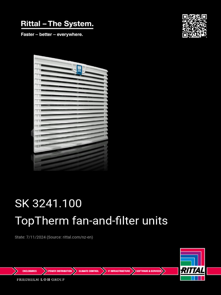 3241100-TopTherm Fan-And-Filter Units | PDF | Electrical Engineering ...