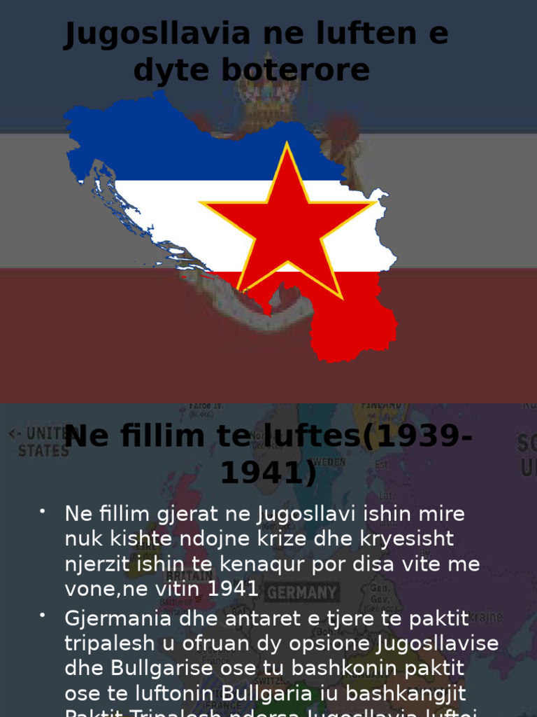 Jugosllavia Ne Luften e Dyte Boterore | PDF