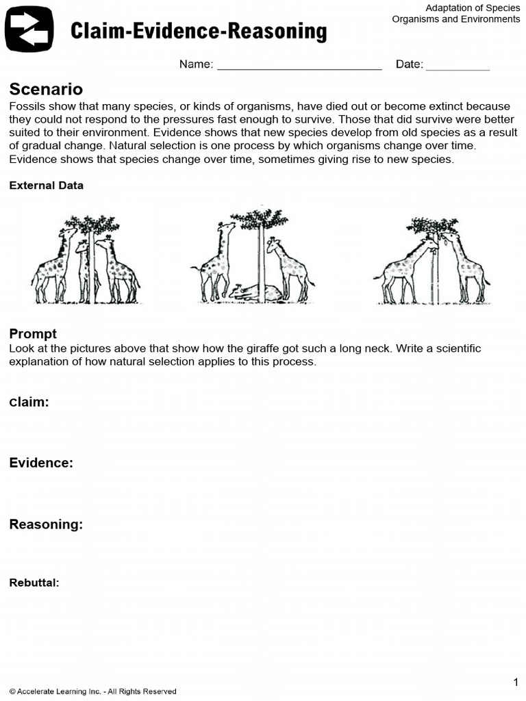 Week 3 Science Packet | PDF | Species | Data