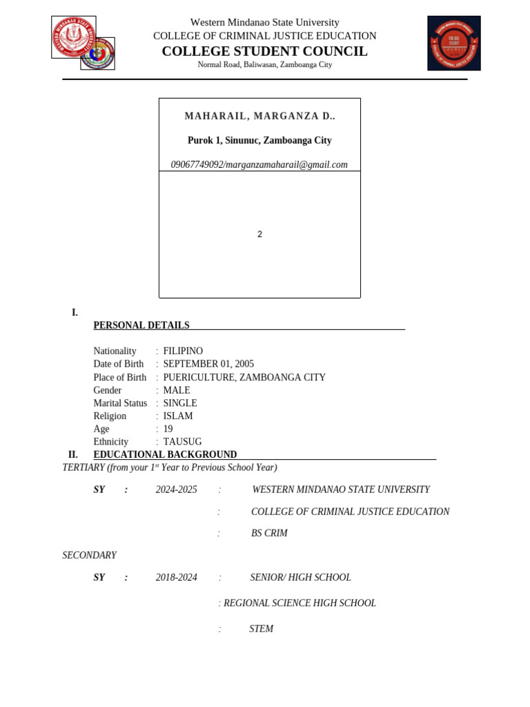 CSC Affiliated Resume 2023 | PDF