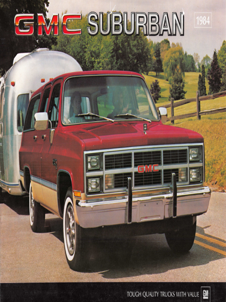 1984 GMC Suburban | PDF | Diesel Engine | Engines