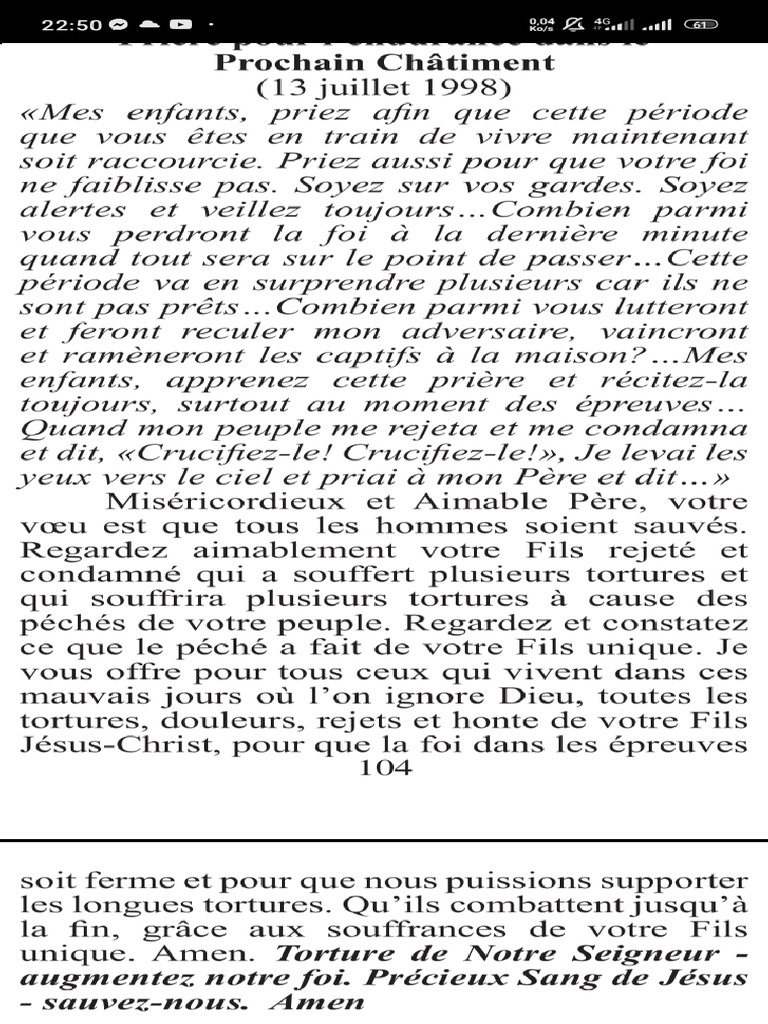 Prière | PDF