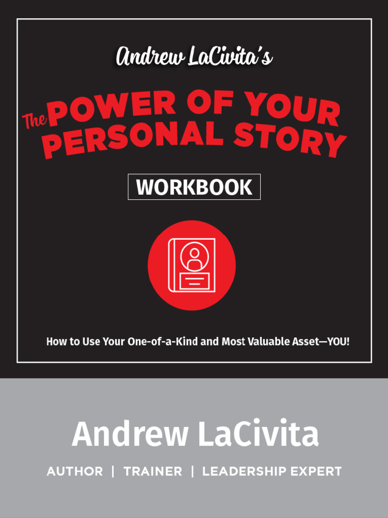 Milewalk The Power of Your Personal Story Session Workbook 2021 | PDF