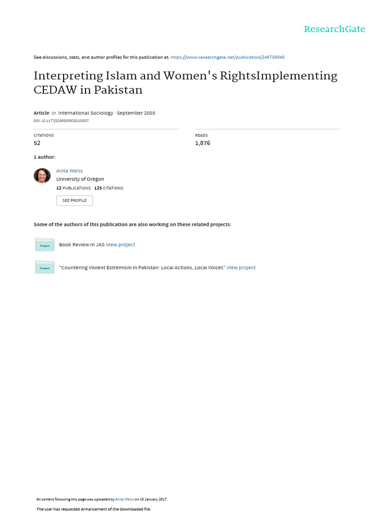 CEDAW | PDF | Convention On The Elimination Of All Forms Of ...