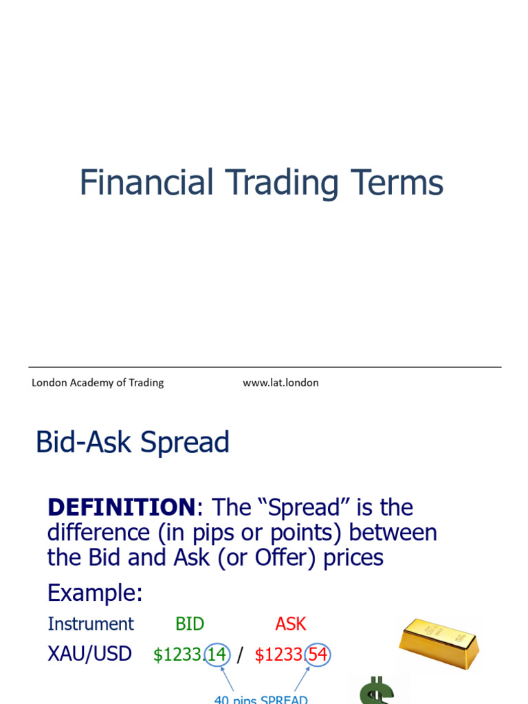 3 Financial Trading Terms | PDF | Investment Management | Economies