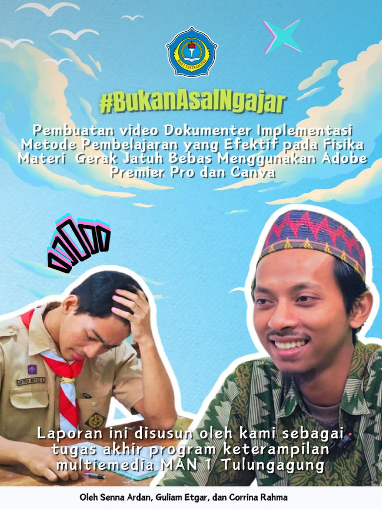 LAPORAN TUGAS AKHIR MULTIMEDIA SENNA ARDAN - MAN 1 TULUNGAGUNG | PDF