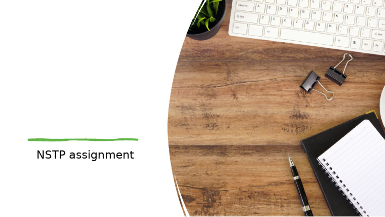 NSTP Assignment | PDF