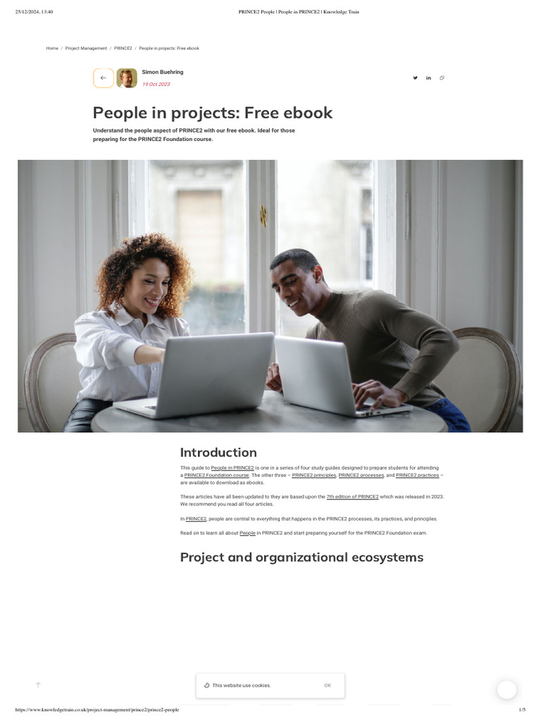 PRINCE2 People _ People in PRINCE2 _ Knowledge Train | PDF ... PRINCE2 People _ People in PRINCE2 _ Knowledge Train | PDF ...